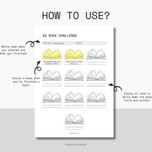 Reading Challenge Printable, Book Reading Challenge, Book Reading ...