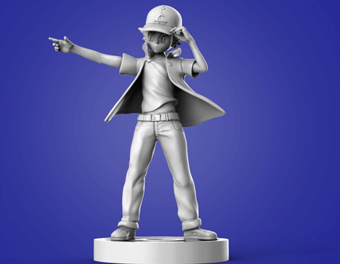 Ash Ketchum 3D Digital Printing STL File for 3D Printers - Etsy