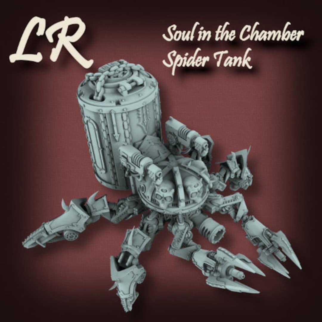Soul in the Chamber Spider Tank - Etsy