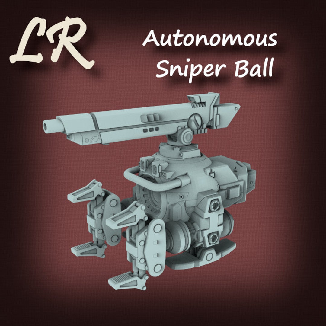 Autonomous Sniper Ball and Moa Operator - Etsy