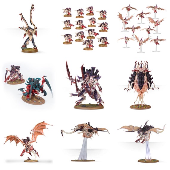 Tyranids Pack 2 Warhammer 40000 28mm/gw/fw/40k Scale - Etsy