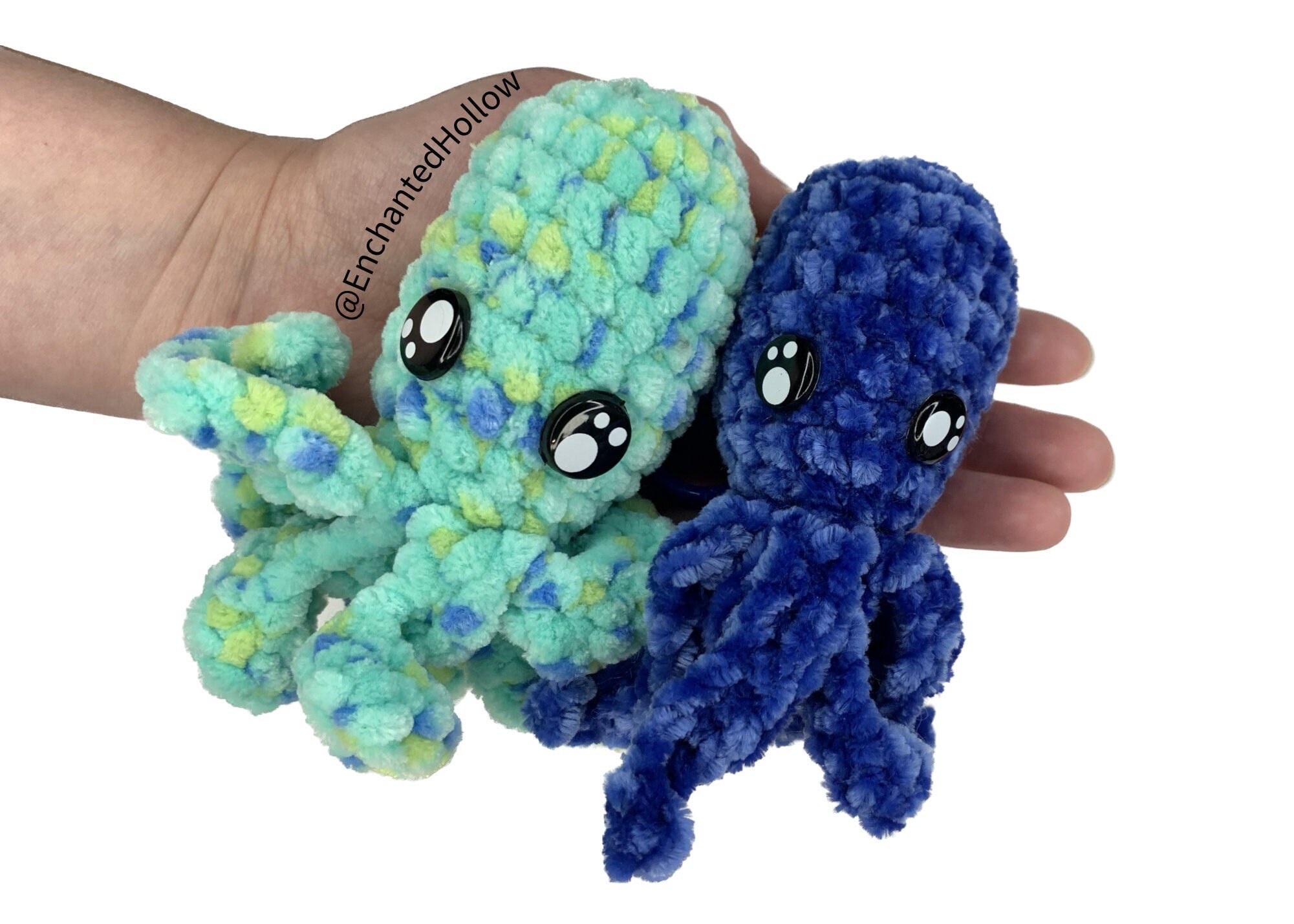 NO SEW Mini Octo Crochet Pattern Keychain, Octopus Crochet Pattern ...