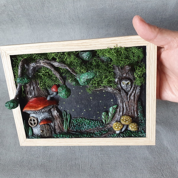 Enchanted Forest Shadow Box - Etsy