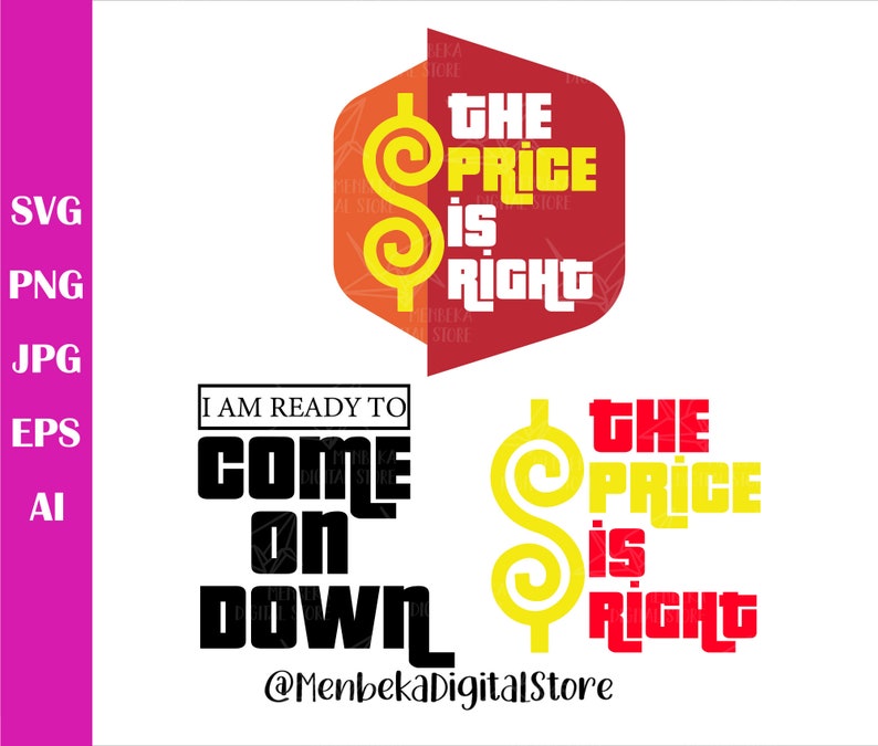 The Price is Right Svg the Price is Right Png the Price is - Etsy