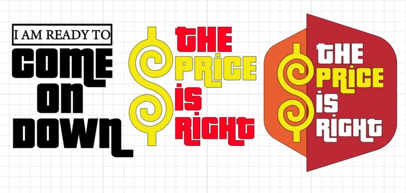The Price is Right Svg the Price is Right Png the Price is - Etsy