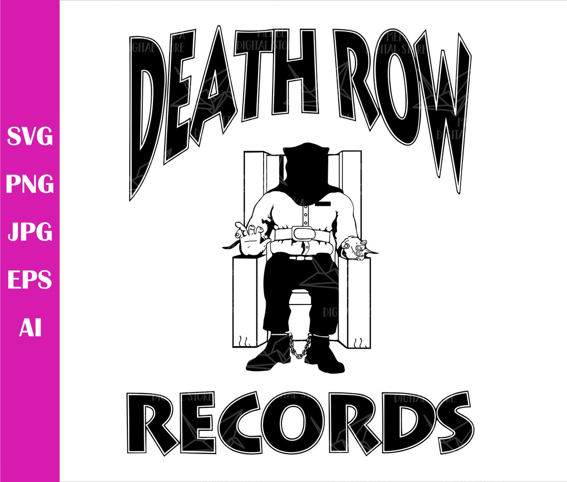 Death Row Records Svg Death Row Records Sweatshirt Png 2pac - Etsy