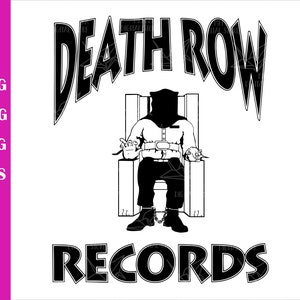 Death Row Records Svg Death Row Records Sweatshirt Png 2pac - Etsy