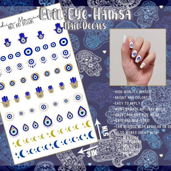 Waterslide Eye Decals - Etsy
