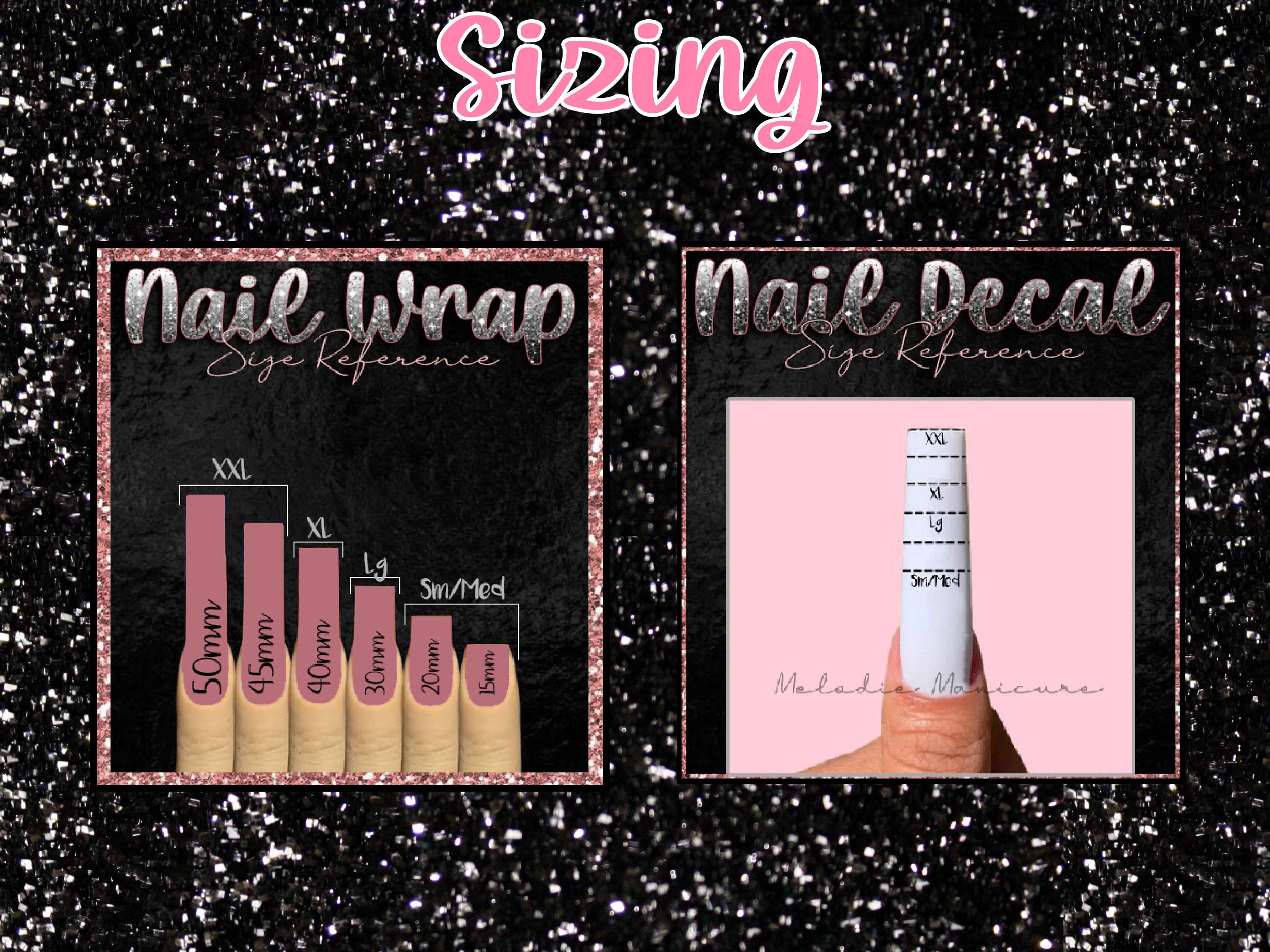 CUSTOM Nail Decals FAST Response & Shippingwaterslide Decals-nail Art ...