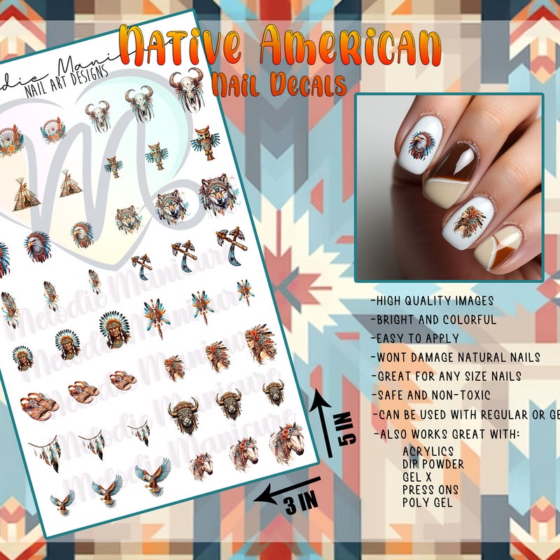 Native American Decal - Etsy