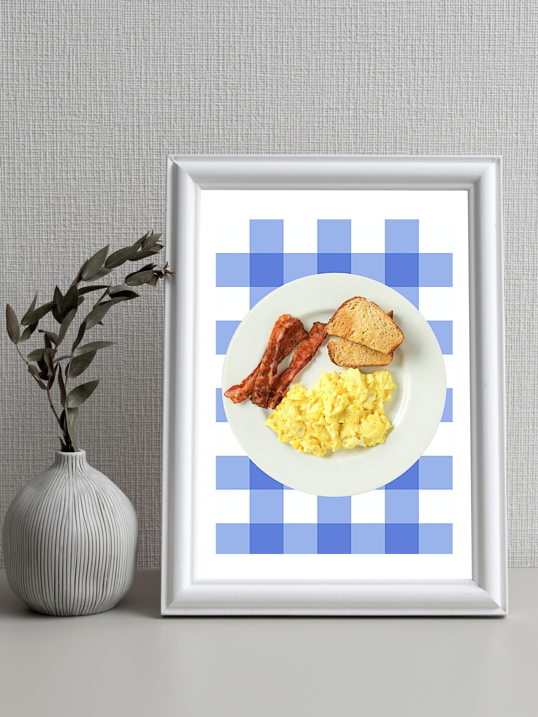 Ron Swanson Breakfast Food Poster, Parks and Recreation Wall Art Home ...