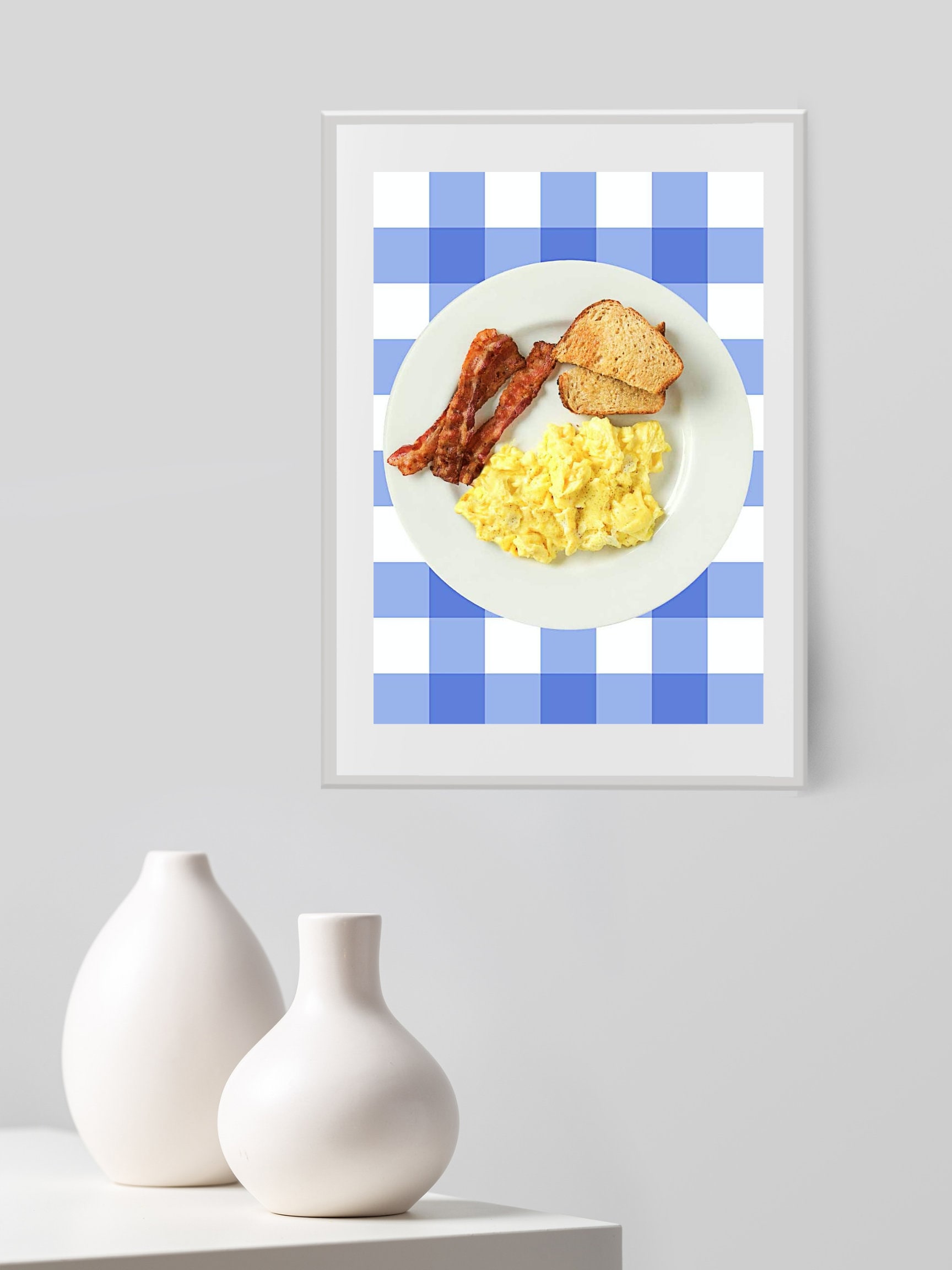 Ron Swanson Breakfast Food Poster, Parks and Recreation Wall Art Home ...