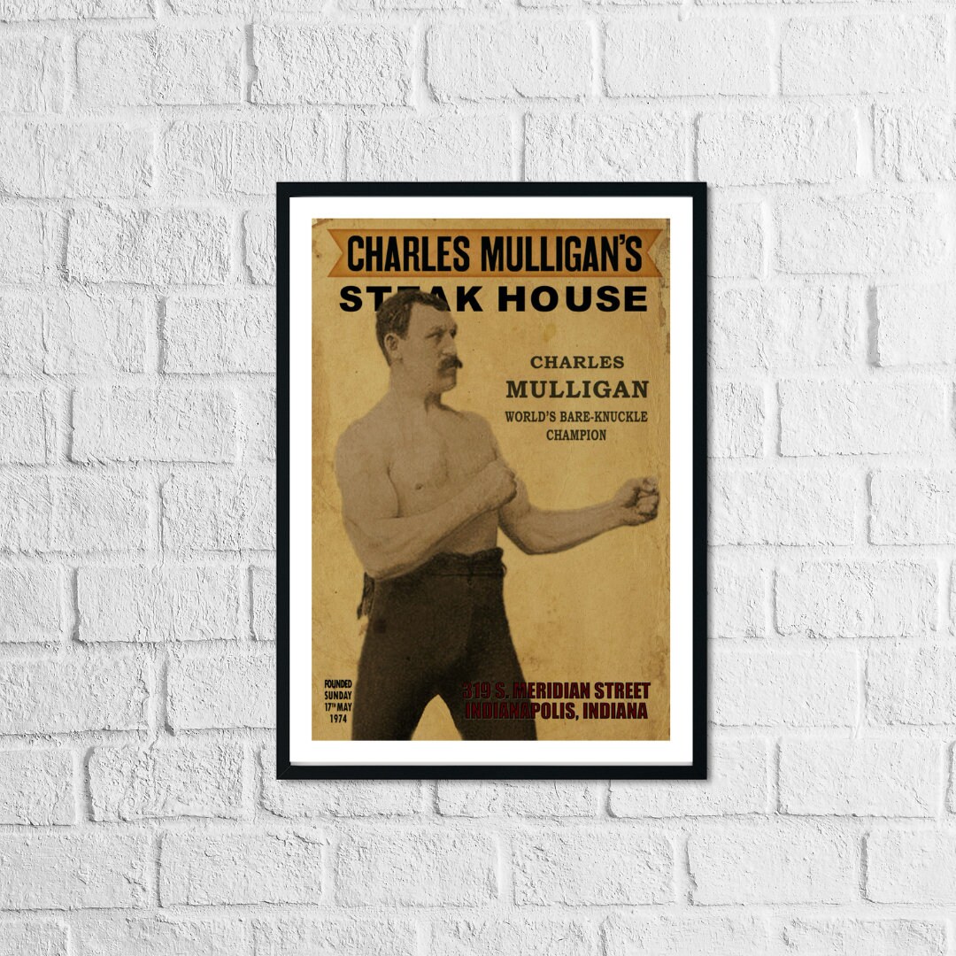 MULLIGAN'S STEAKHOUSE Parks and Recreation Poster Wall Art Home Decor ...