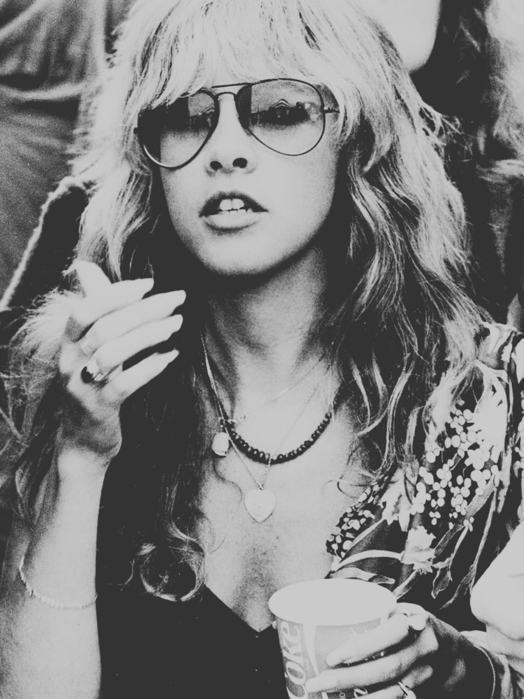 STEVIE NICKS Young Smoking Poster Print, Photo Home Wall Decor ...