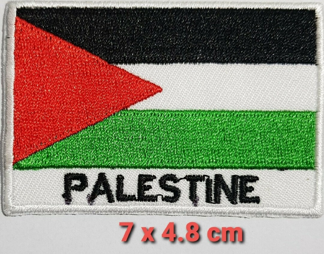 Embroidered Iron on Palestine Flag Patch Sew on Clothes Bag Palestinian Badge - Etsy