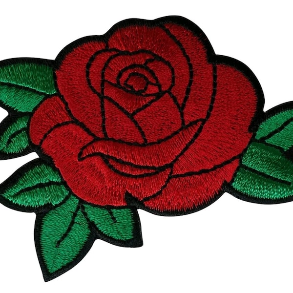 Large Rose Applique - Etsy