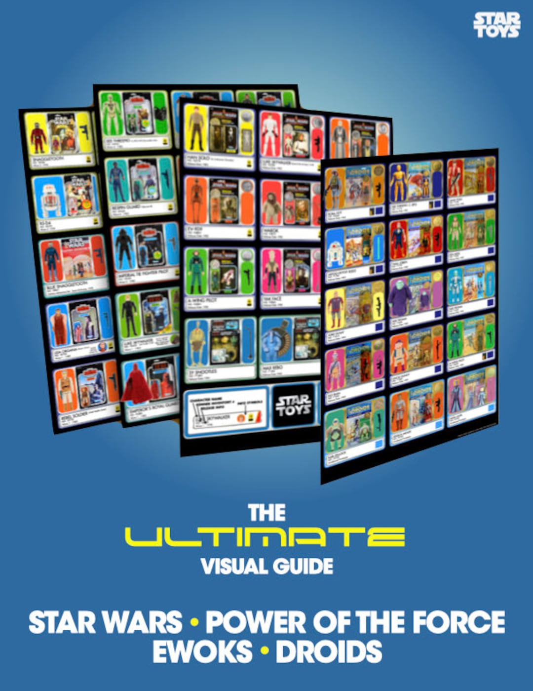 The ULTIMATE Star Wars Action Figure Visual Guide and Checklist - Etsy