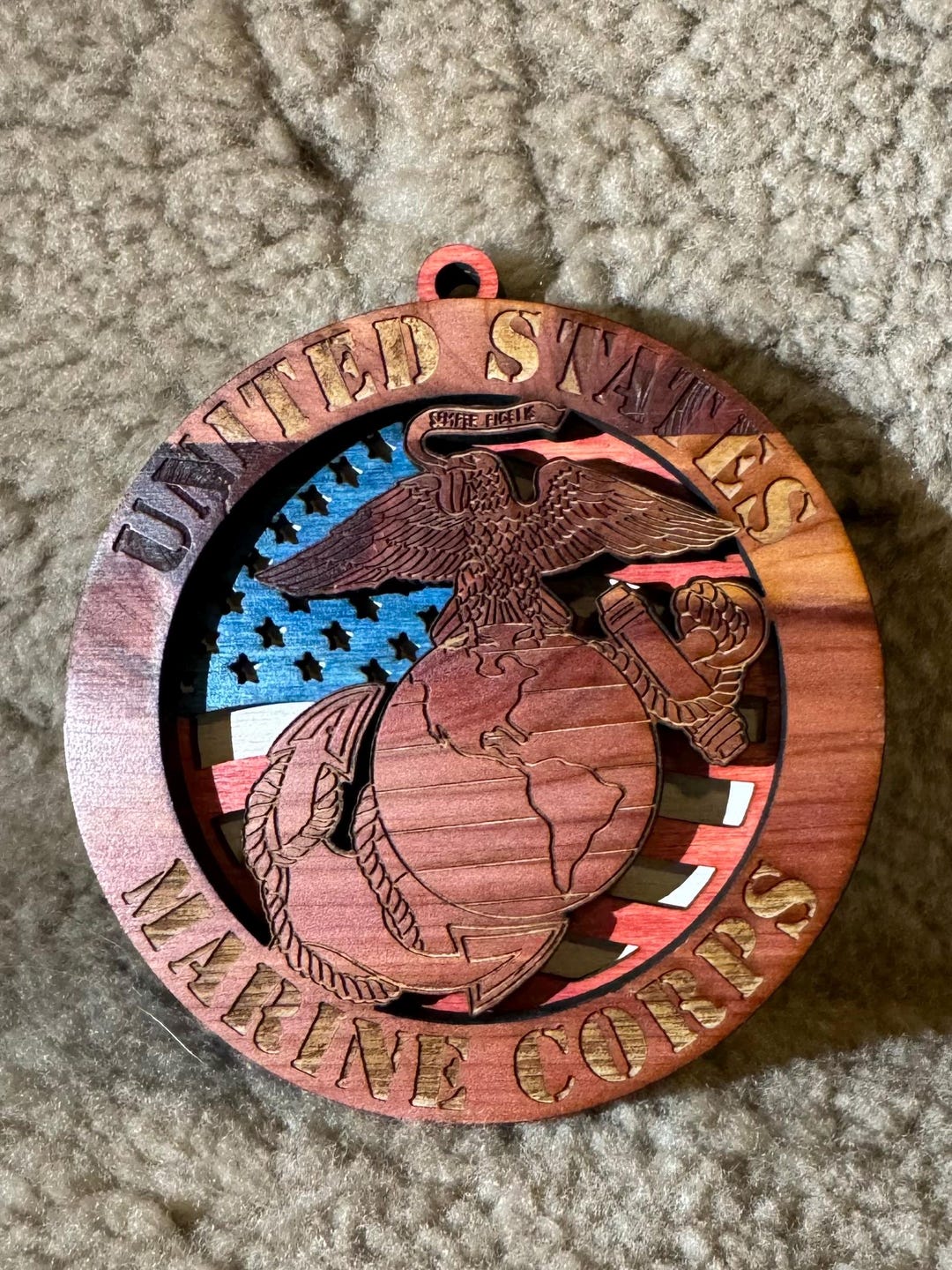Marine Corps - Mini Plaque, Ornament, Hanging Decor - Etsy