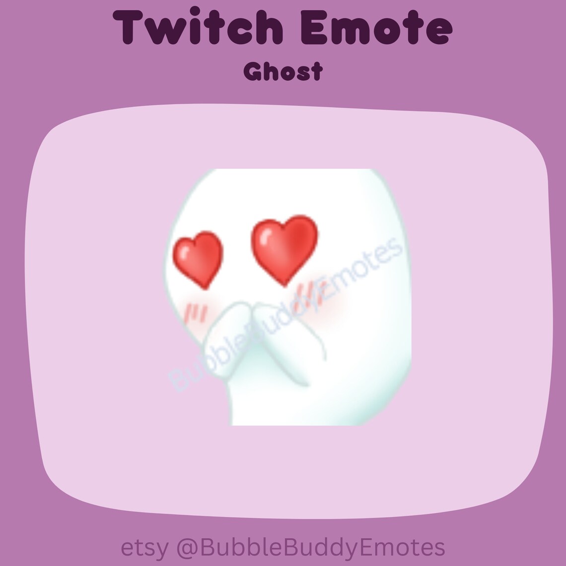 Ghost Twitch Emote/emote Pack / Twitch Emote / Spooky Emote/cute Emote ...