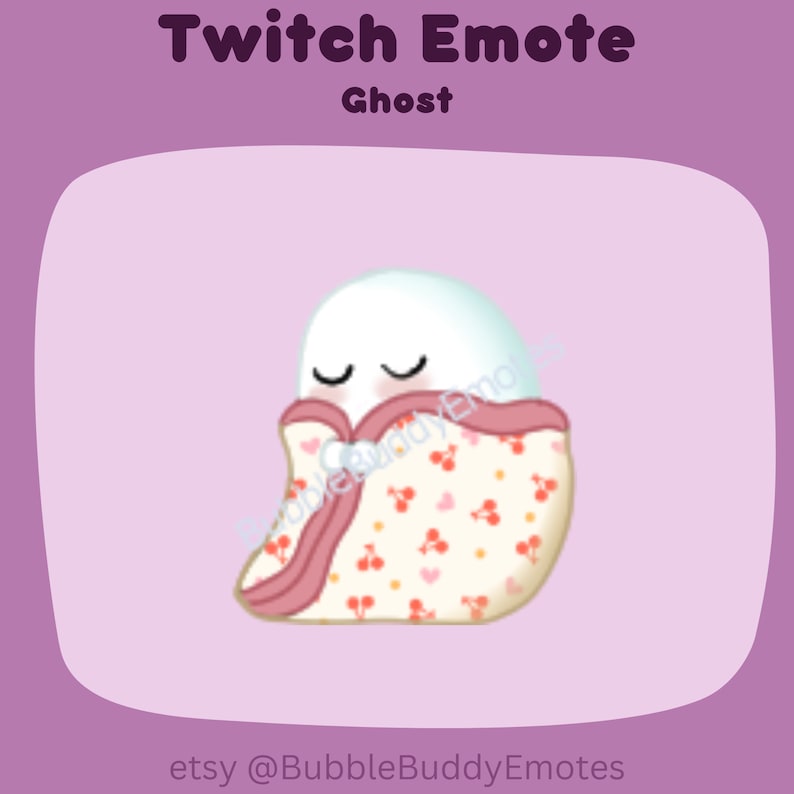 Ghost Twitch Emote/emote Pack / Twitch Emote / Spooky Emote/cute Emote ...