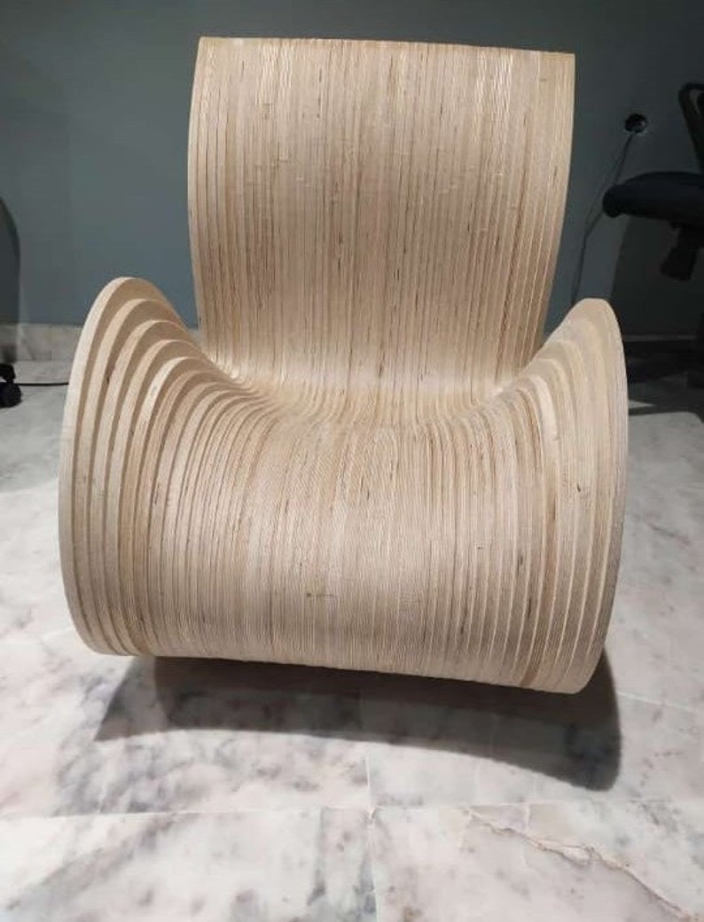 Parametric Chair Reception Furniture Birch Ply Pool Side - Etsy