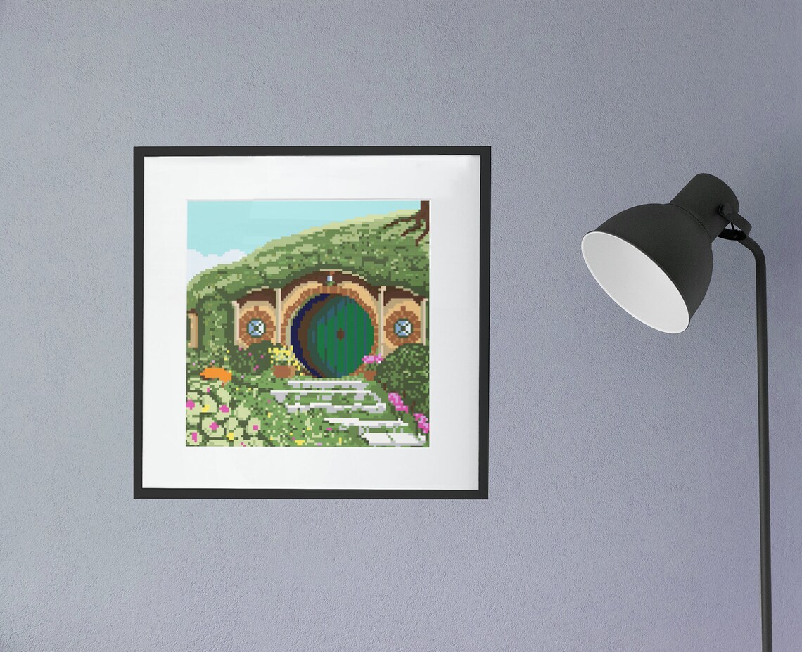 Hobbit Cross Stitch Pattern Lord of the Rings Cross Stitch - Etsy