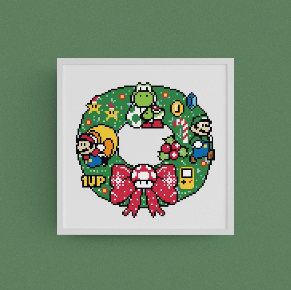 Super Mario Cross Stitch Pattern Digital Download PDF - Etsy