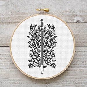 Lord of the Rings Cross Stitch Pattern, Fantasy Cross Stitch, Hobbit ...