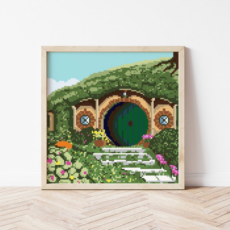 Hobbit Cross Stitch Pattern Lord of the Rings Cross Stitch - Etsy