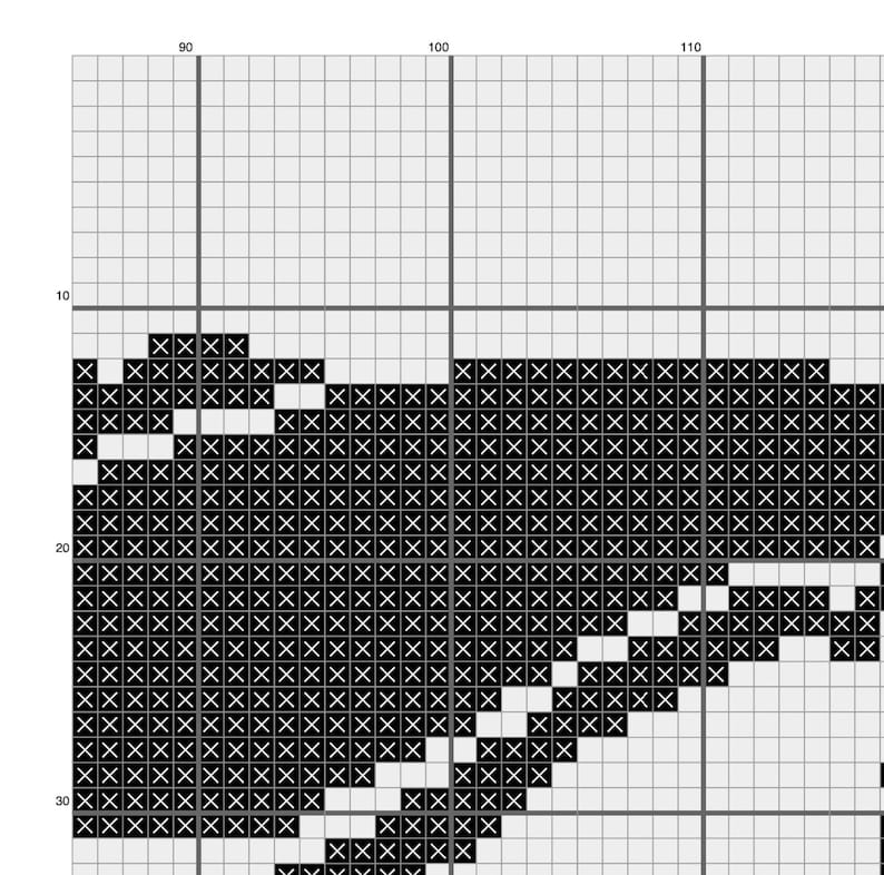 Alien Xenomorph Cross Stitch Pattern, Horror Sci-fi Embroidery DIY ...