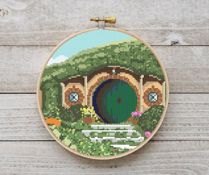 Hobbit Cross Stitch Pattern Lord of the Rings Cross Stitch - Etsy