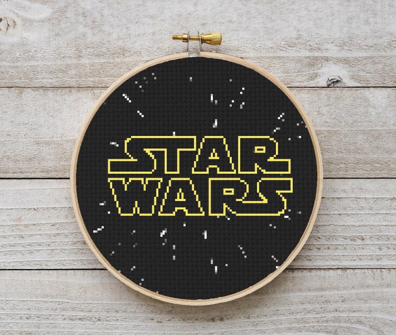 Star Wars Cross Stitch Pattern Sci-fi Cross Stitch Chart - Etsy