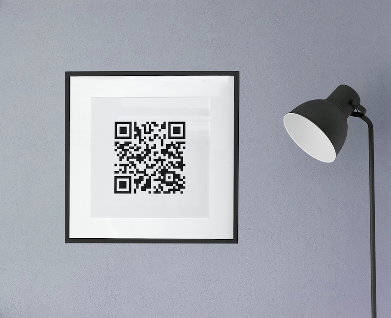 Rick Roll QR Code Cross Stitch Pattern - Etsy Canada