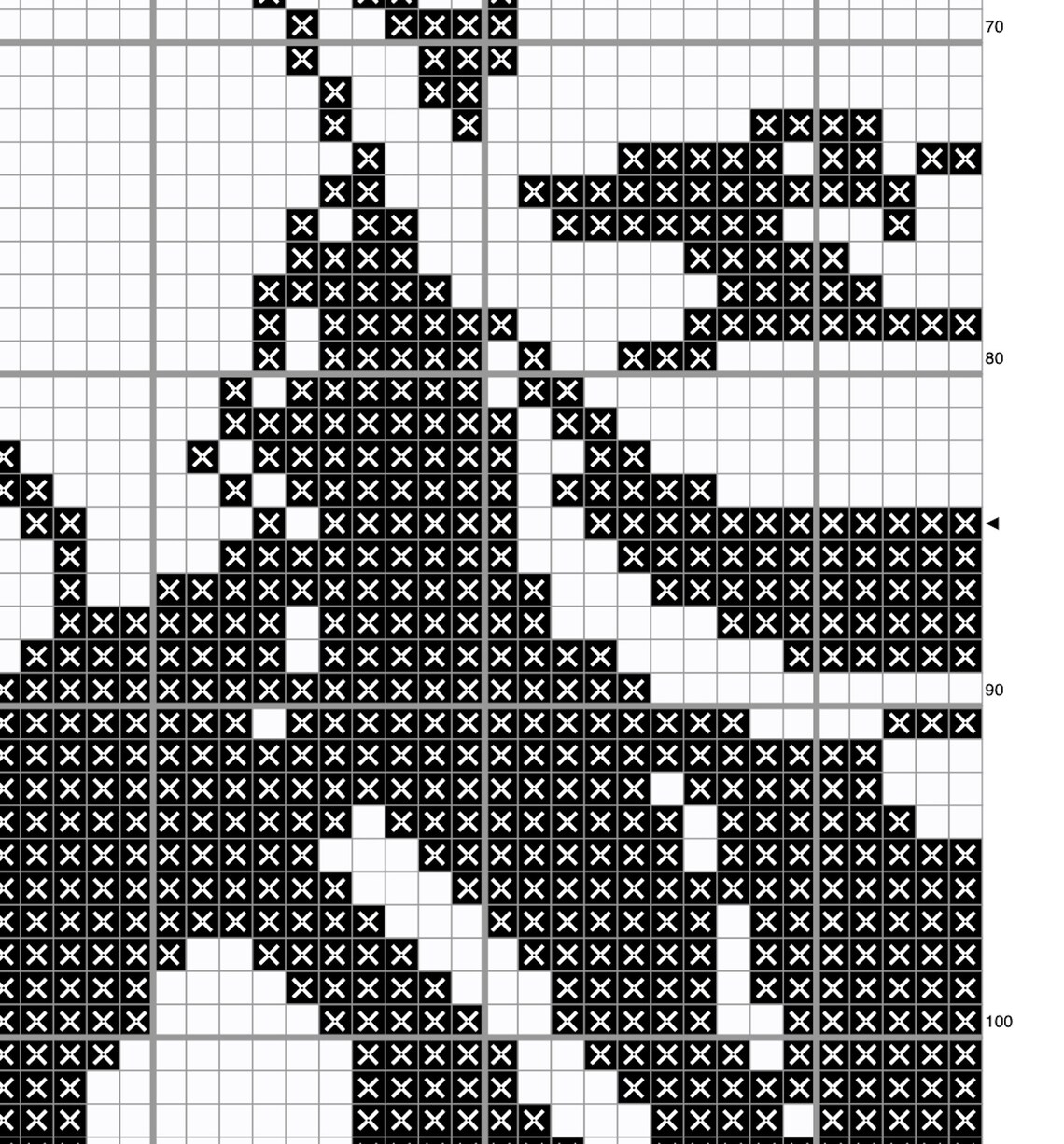 Michael Myers Cross Stitch Pattern, Halloween Horror Movie Embroidery ...