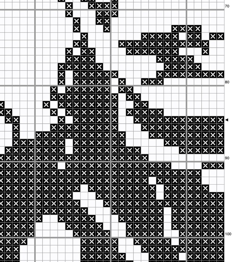 Michael Myers Cross Stitch Pattern Horror Cross Stitch Movie - Etsy