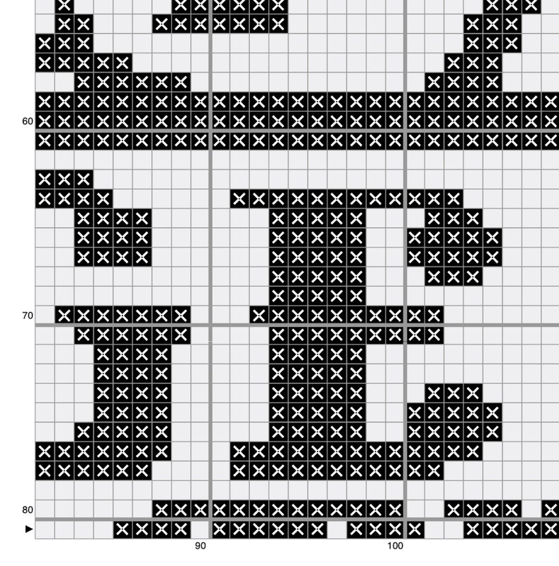Dungeon Master Dragon Cross Stitch Pattern: D&D Embroidery (digital ...