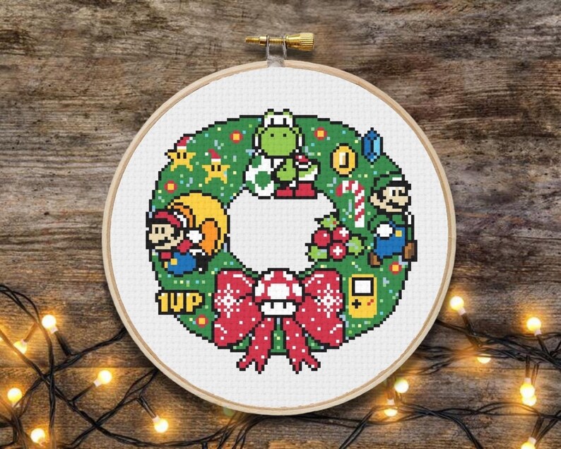Super Mario Cross Stitch Pattern Digital Download PDF - Etsy