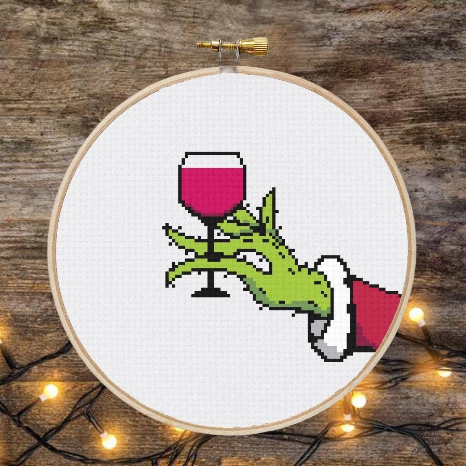 Grinch Christmas Cross Stitch Pattern Set, Holiday Christmas - Etsy