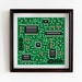 2 X Project Engineer Cross Stitch Pattern. Male and Female Engineer ...