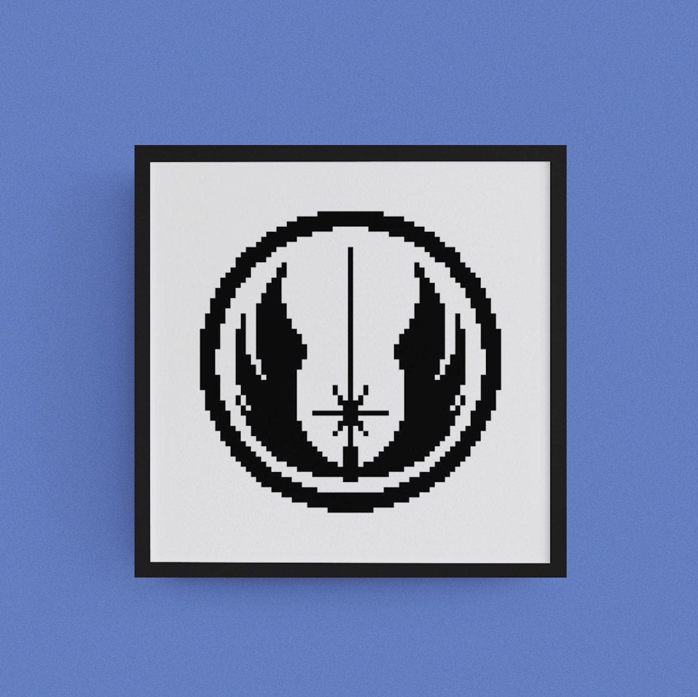 Jedi Sign Cross Stitch Pattern - Star Wars - Etsy