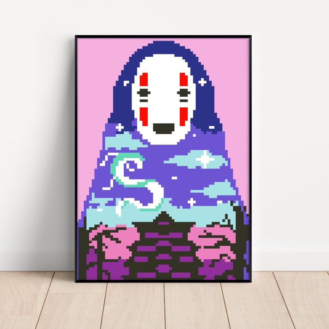 Anime Cross Stitch Pattern Embroidery Kawaii Cross Stitch - Etsy