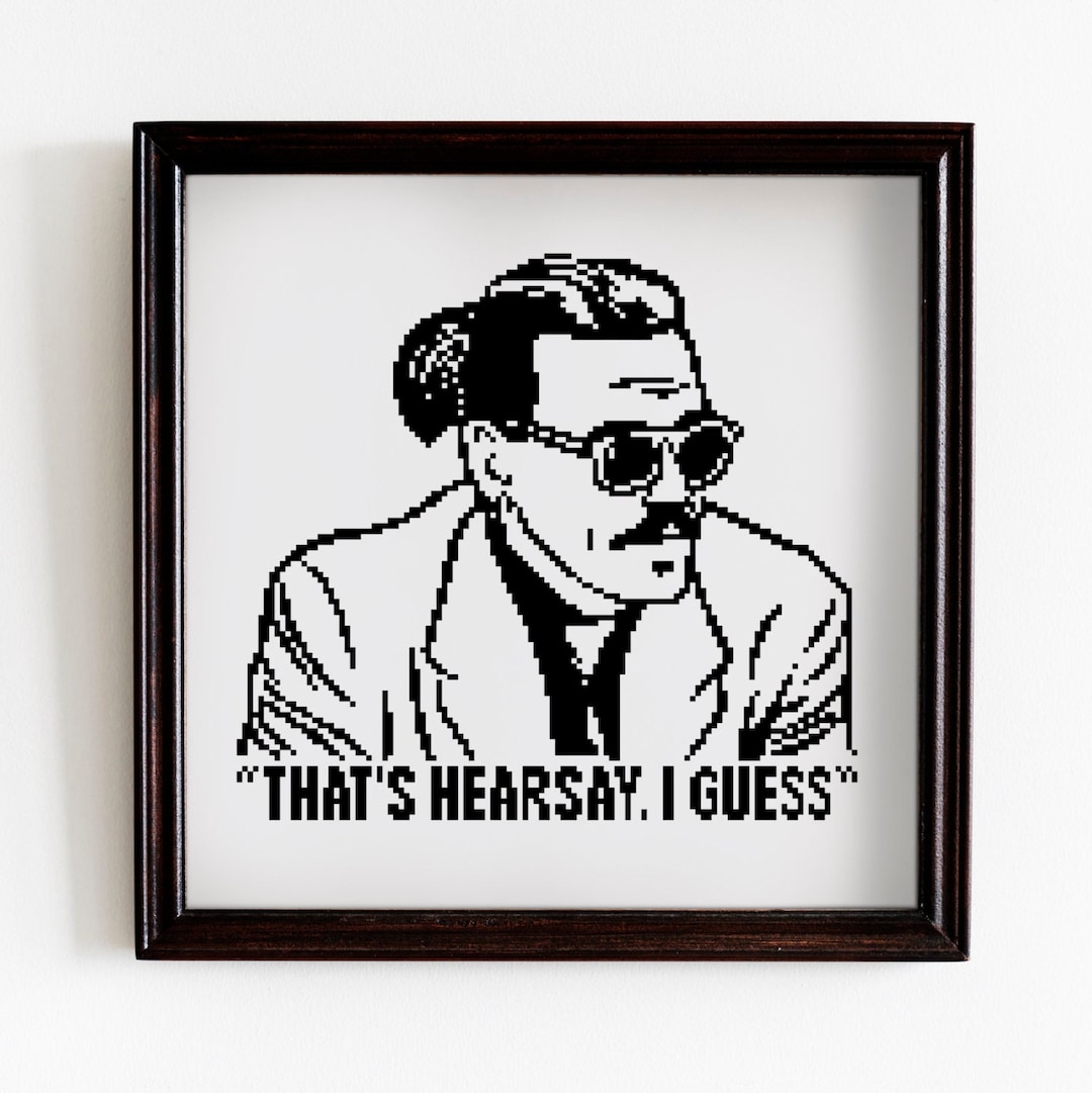Johnny Depp Cross Stitch Pattern, Meme Cross Stitch PDF, Funny Cross ...