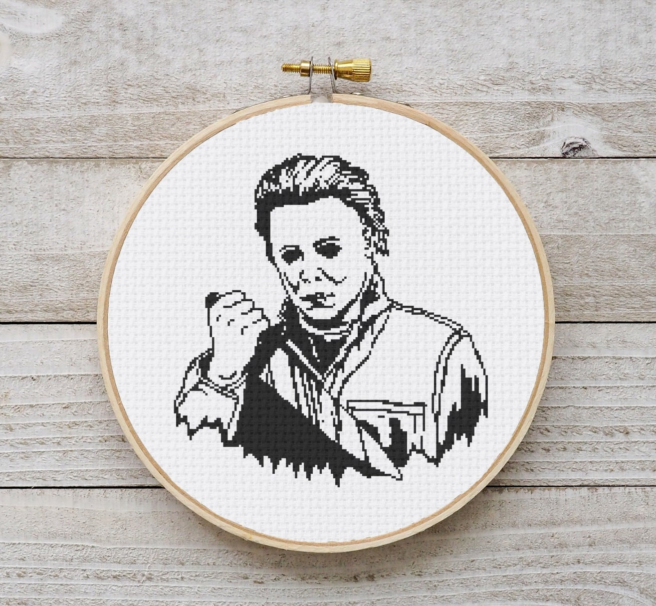 Michael Myers Cross Stitch Pattern Horror Cross Stitch Movie - Etsy Canada