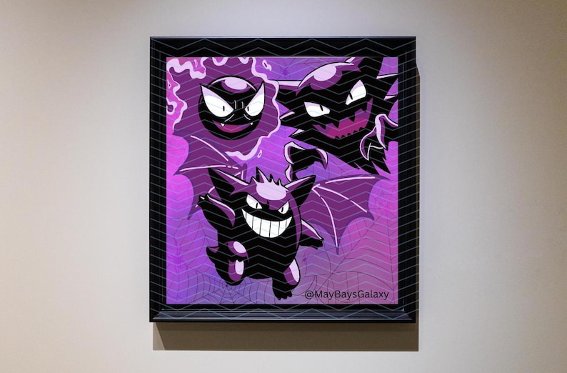 Gengar, Ghastly and Haunter, Clipart Images, Graphics and Artwork ...