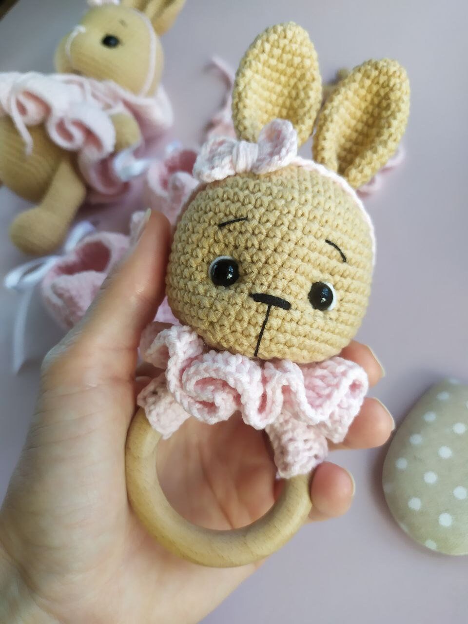 Baby Gift Box, Baby Gift Set, Crochet Bunny, New Born Baby Gift, Rattle ...