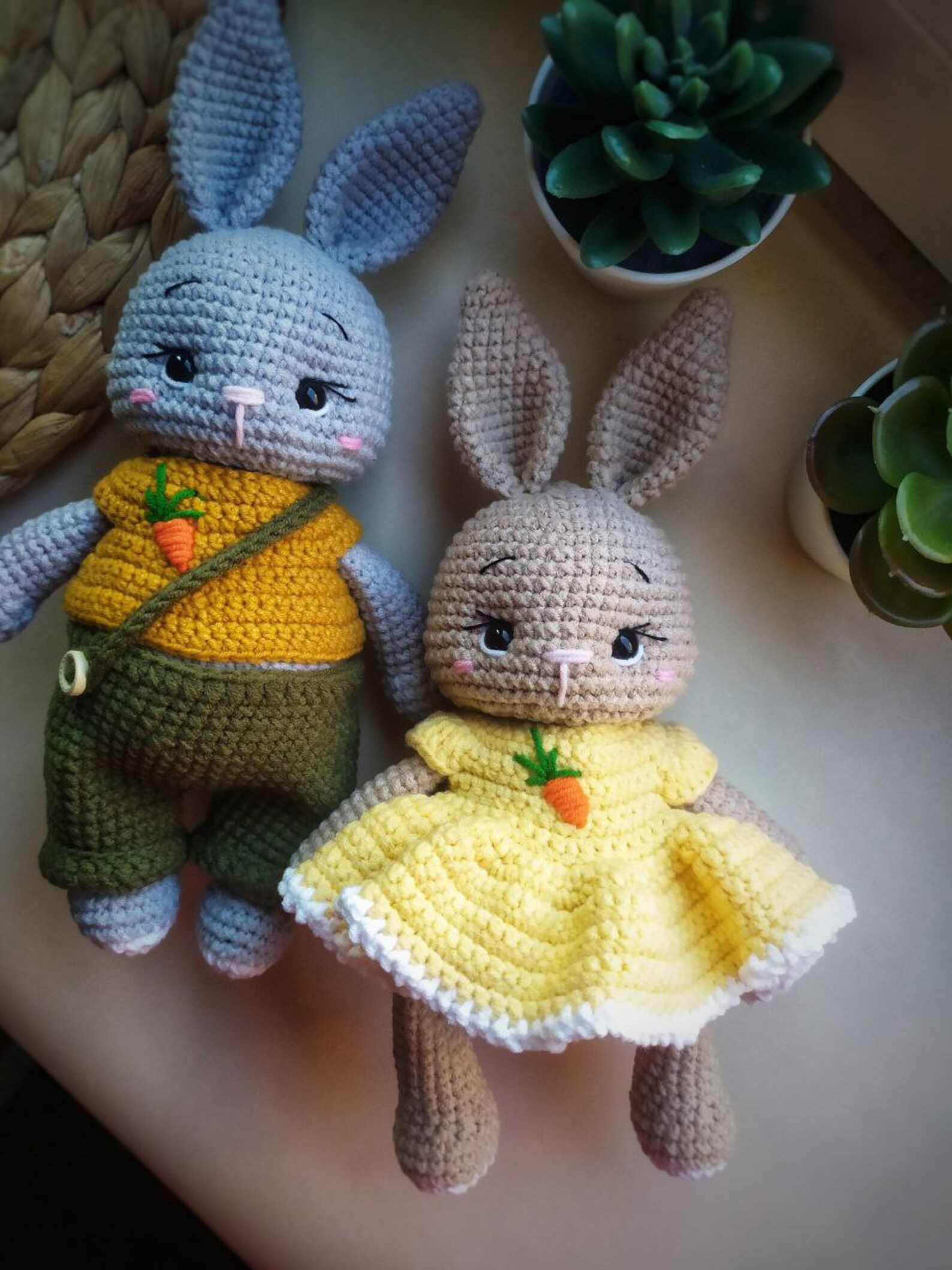 Crochet Pattern Rabbit Amigurumi, PDF Tutorial in English, Crochet ...