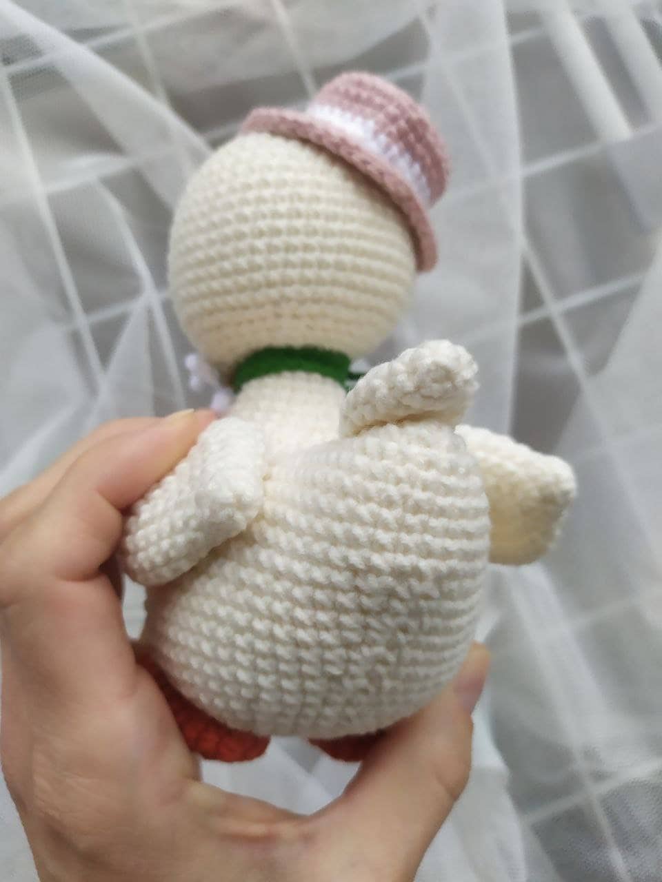 Crochet Duck Pattern PDF English, Crochet Duck in Hat, Crochet Pattern ...