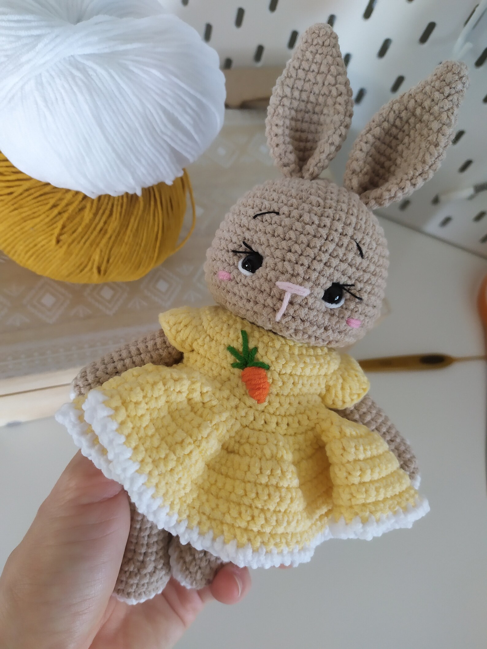 Crochet Pattern Rabbit Amigurumi, PDF Tutorial in English, Crochet ...