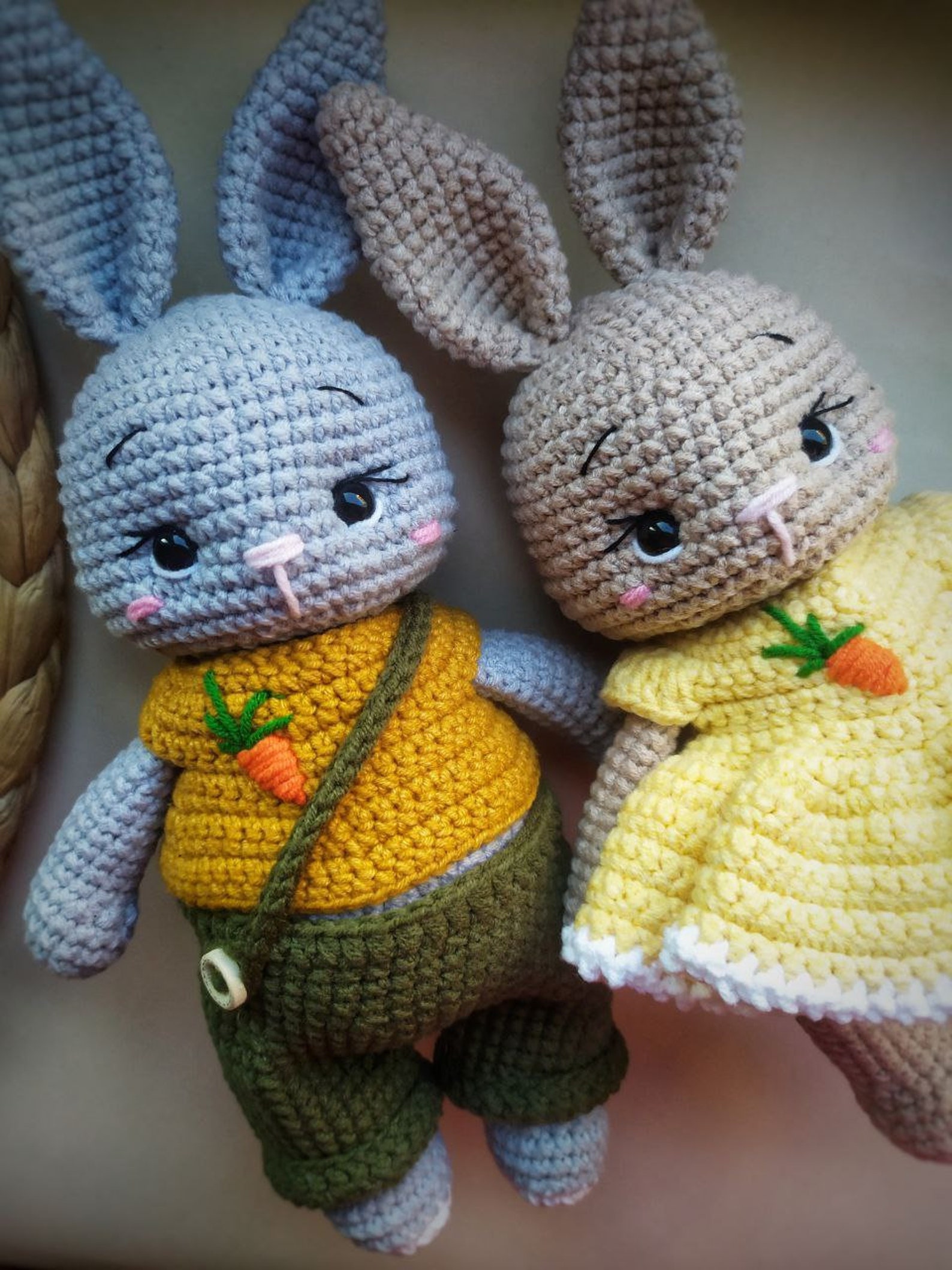 Crochet Pattern Rabbit Amigurumi, PDF Tutorial in English, Crochet ...