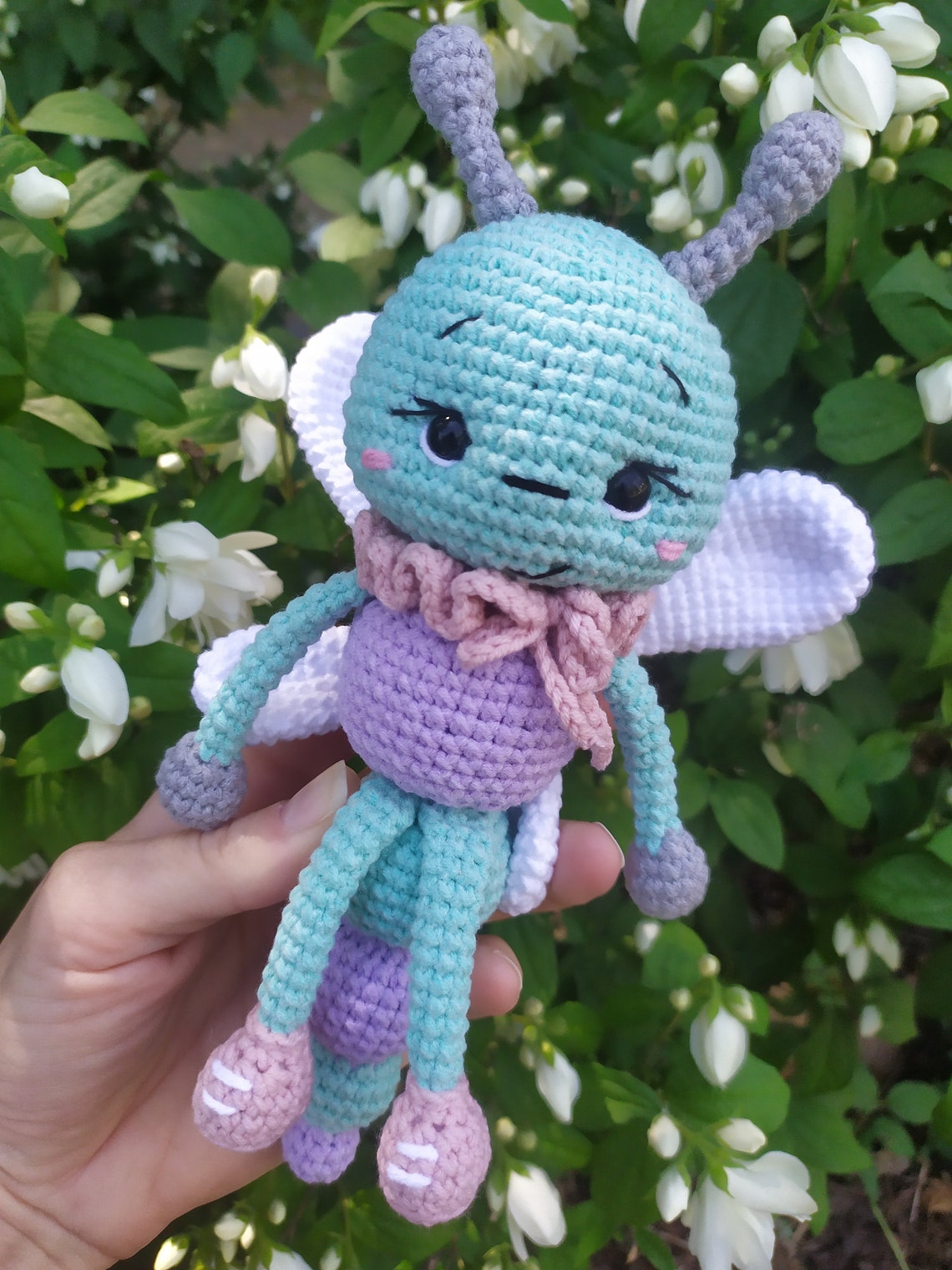 Dragonfly Crochet Pattern Amigurumi Dragonfly Pattern Handmade Toy ...